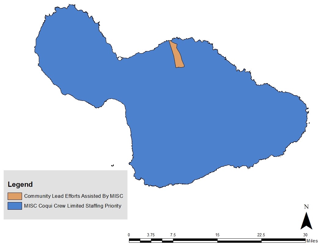 Coqui Staffing Update: October 2024 - Maui Invasive Species Committee ...